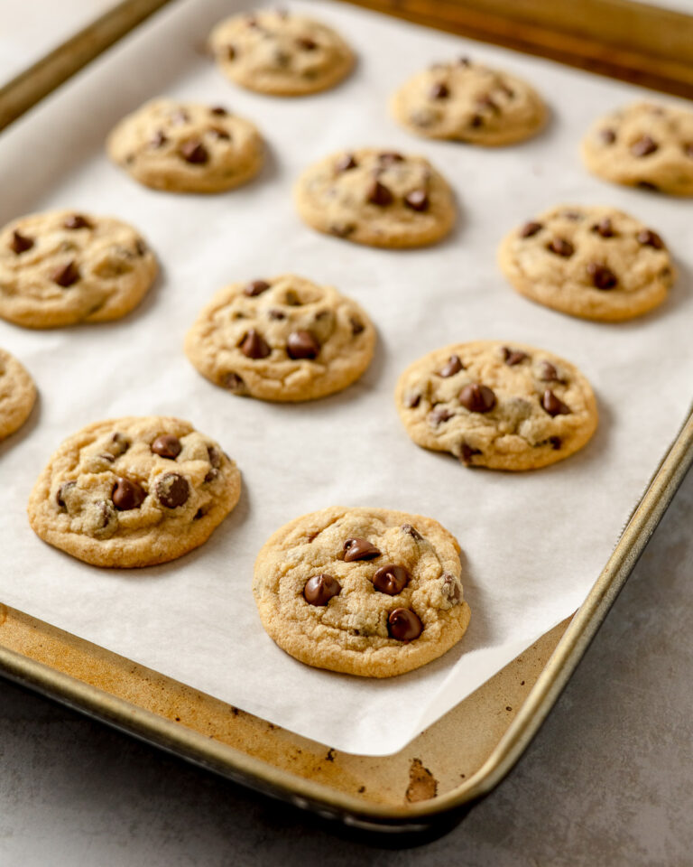 Crumbl Semi-Sweet Chocolate Chunk Cookies - Elle Makes Dessert