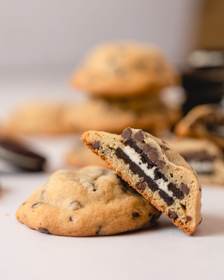 Single Chocolate Chip Cookie (chewy & amazing!) - Elle Makes Dessert