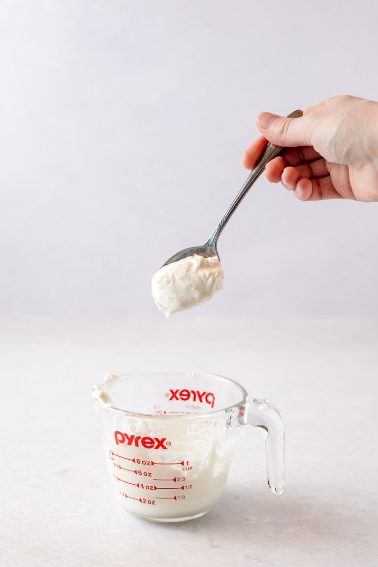 Small Batch Whipped Cream Recipe - Elle Makes Dessert