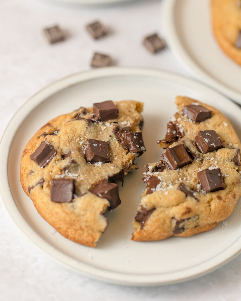 Crumbl Semi-Sweet Chocolate Chunk Cookies - Elle Makes Dessert