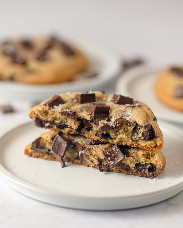 Crumbl Semi-Sweet Chocolate Chunk Cookies - Elle Makes Dessert
